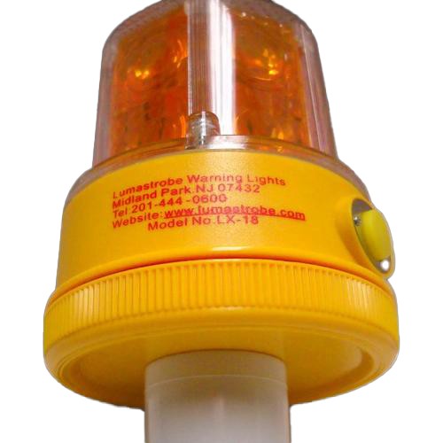 LUMASTROBE LX-18-SFM LED 1″ STROBE WARNING LIGHT W/ SOCKET FLANGE