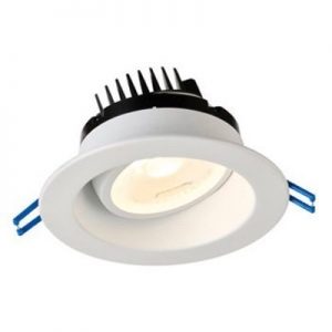 Lotus LRG4-50K-WH 4″ Round Regressed Gimbal 11.4W LED 5000K White 38 ...