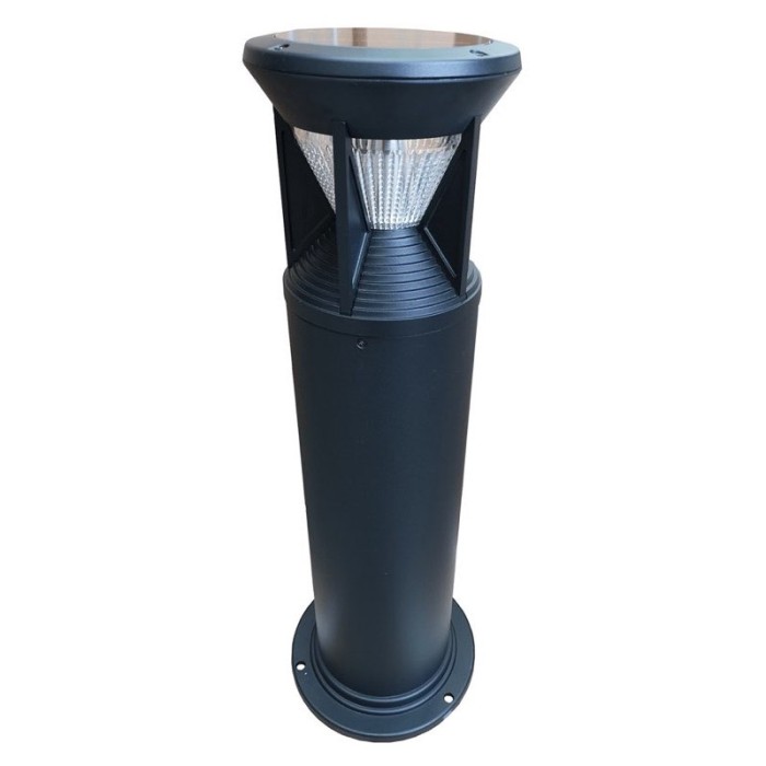 Light Efficient Design RP-SBL-2W-40K-BK-G1 2 Watt Solar Powered LED ...