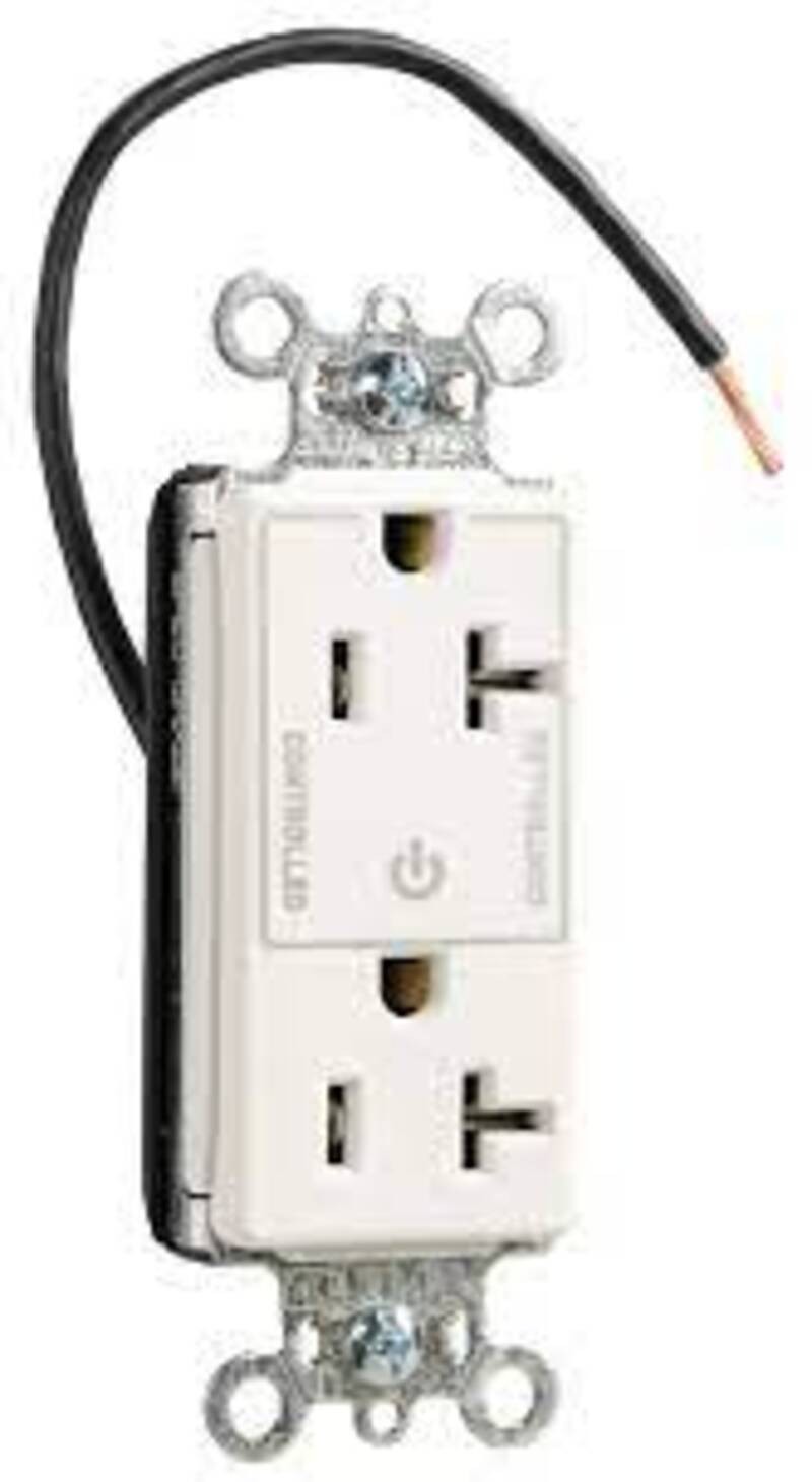 Legrand PTTR26362SCCTW Pass And Seymour 20A Tamper-Resistant Half ...