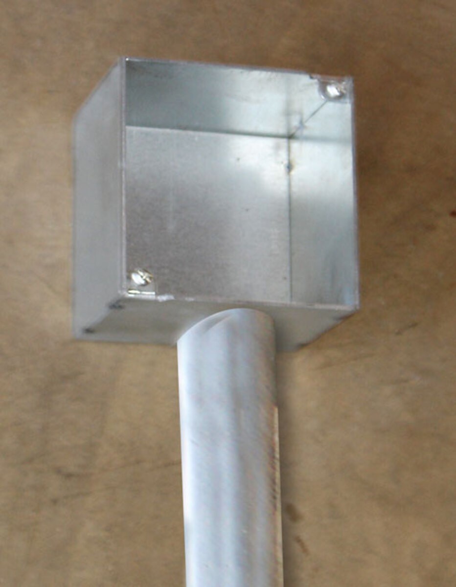 Garvin Southwire 4 Square 3-1/2 Inch Extra Deep Blank Junction Box No ...