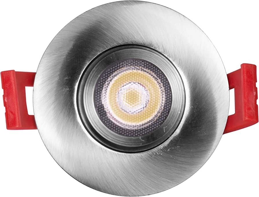 Nicor DGD211202KRDNK 2 Inch LED Gimbal Recessed Downlight Nickel