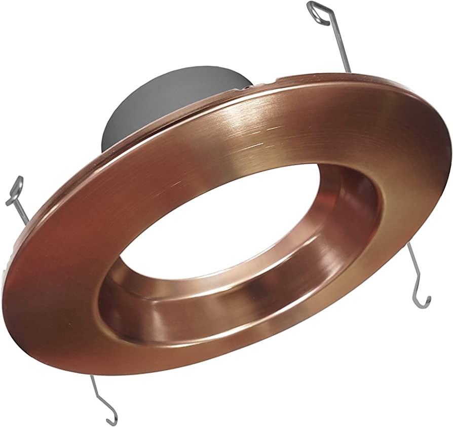 Nicor DCR562121202KAC Aged Copper High-Output LED Recessed Downlight ...