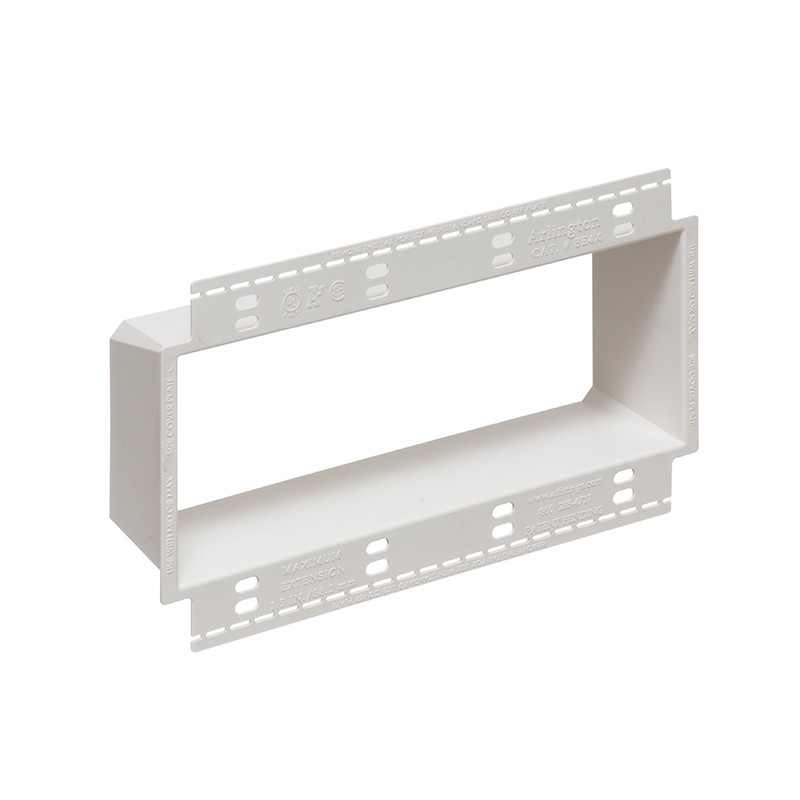 Arlington BE4X 4-Gang Box Extender with Larger Flange