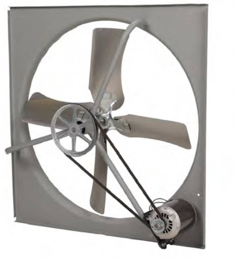 TPI Corporation CE48B3 48″ Commercial Belt Drive Exhaust Fan, 1HP, 3 PH ...