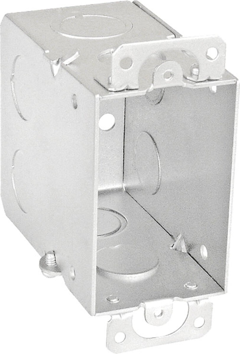 Garvin Southwire 3-1/2 Inch Deep Switch Box With Clamps For Flexible ...