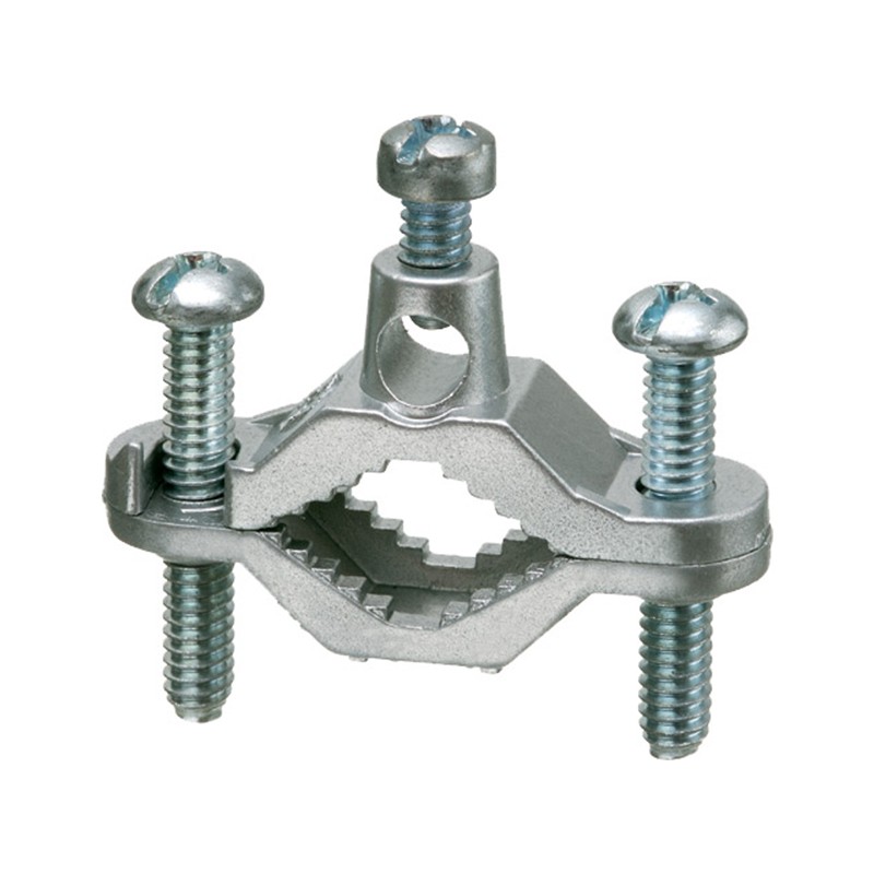 Arlington 720Z 1/2 to 1in Bare Wire Ground Clamp Zinc
