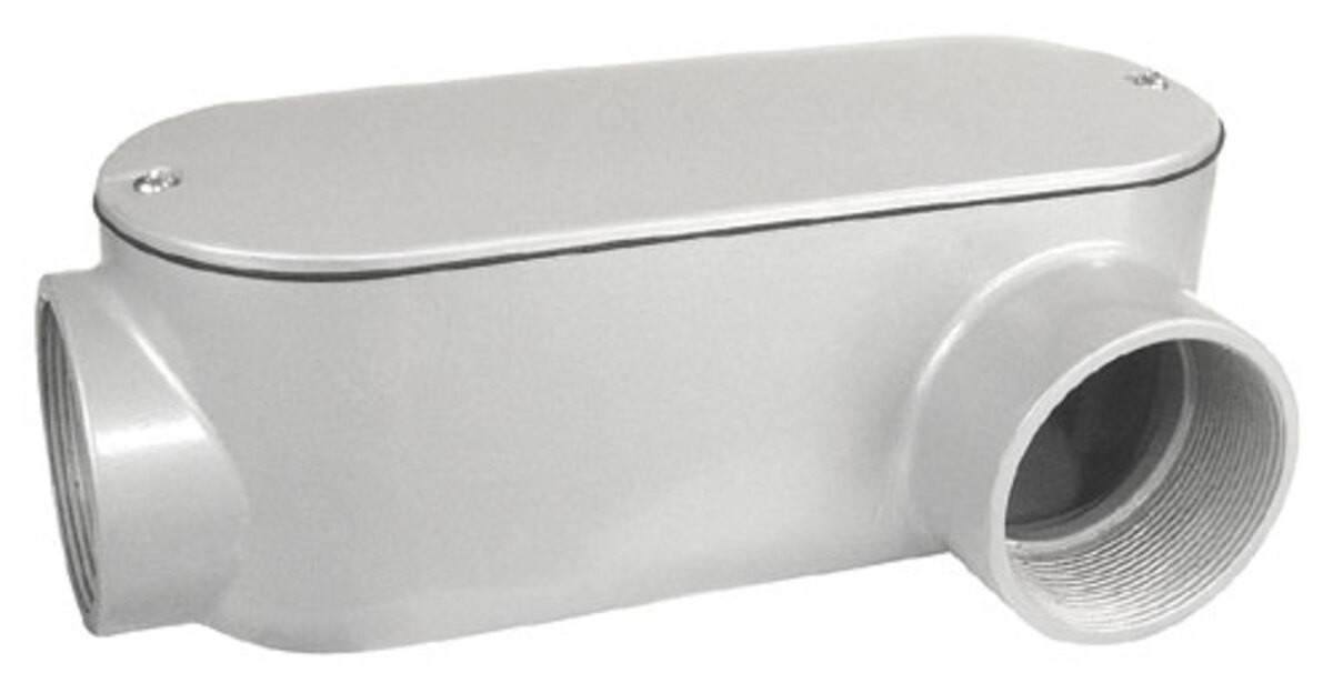 Garvin Southwire 3-1/2 in. Powder Coated Die Cast Aluminum LL Style ...