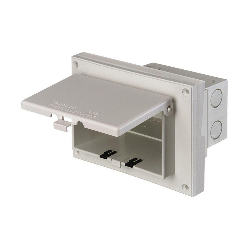 Arlington DBHR141W Low Profile InBox for Retrofit Siding