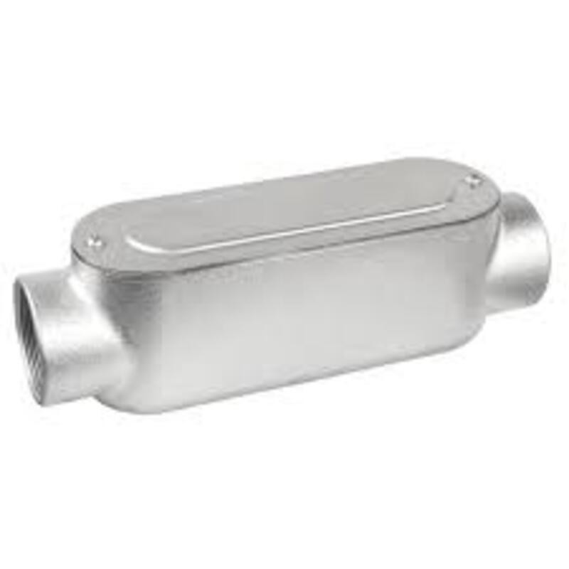 Garvin Southwire 2 in. C Style Conduit Body, Malleable Iron (MC200)