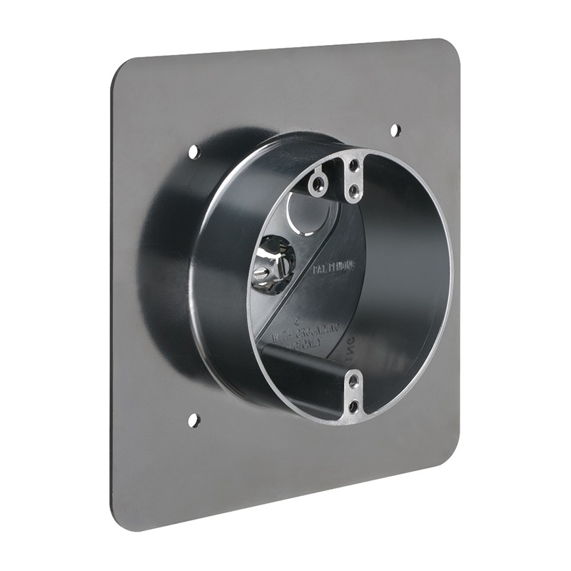 Arlington FR420F Round Non-Metallic Flange Box for Flat or Stucco Surfaces