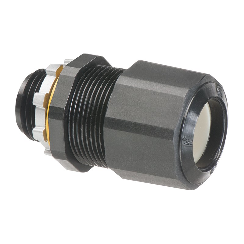 Arlington LPCG503BL 1/2in Low-Profile Strain Relief Non-Metallic Cord ...