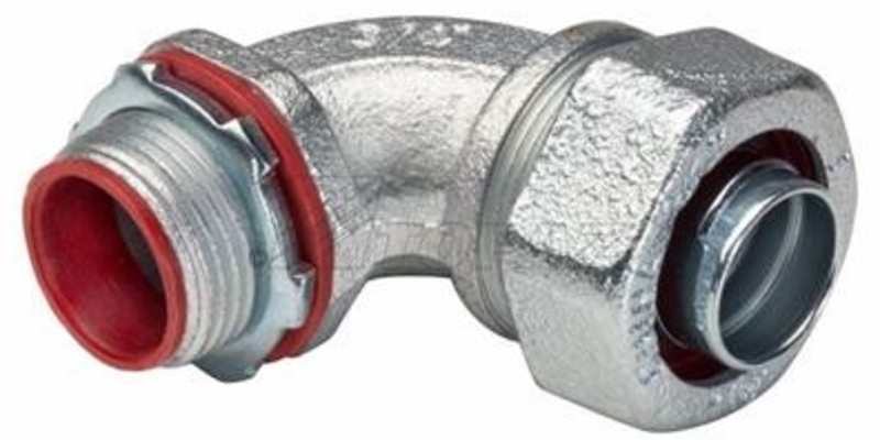 Garvin Southwire Topaz 1 Inch 90-Degree Liquidtight Malleable Connector ...