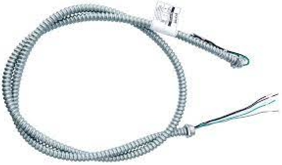 PORTOR LIGHTING MC-5W-SC-6F 6-FT METAL FLEX WHIP