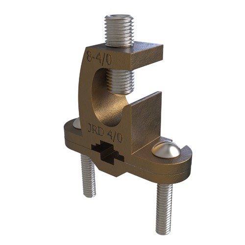 Ilsco BGC-4/0P-DB Permaground Bronze Ground Clamp