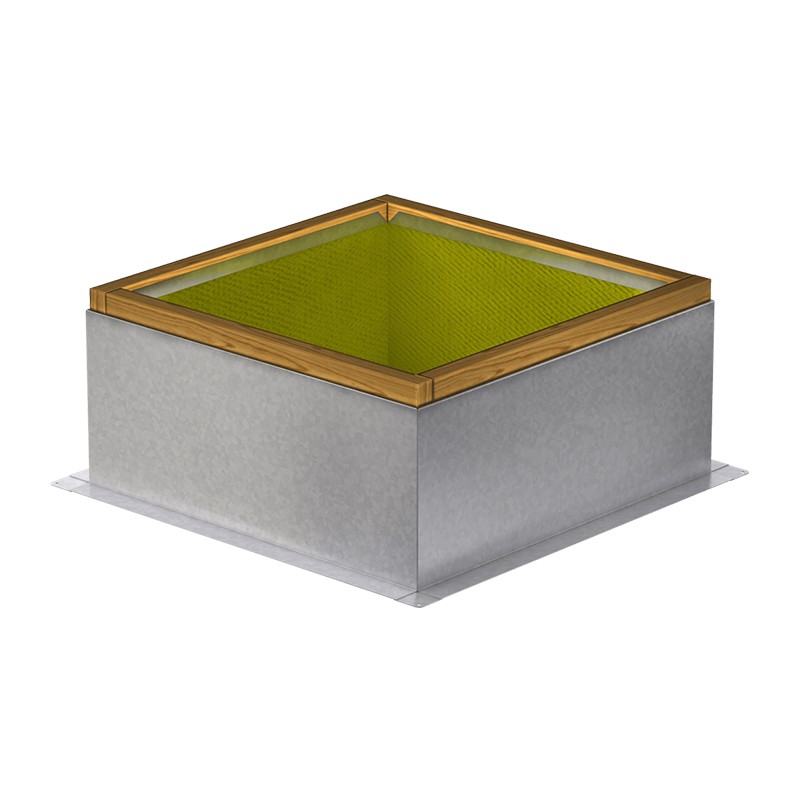 Greenheck GPI-17-G18 Roof Curb for 17in Square Base