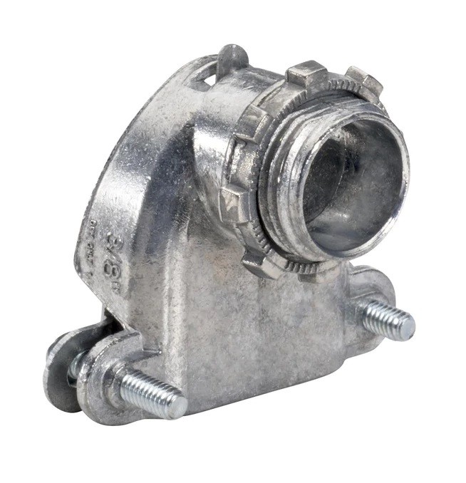 Garvin Southwire Topaz 3/8 Inch 90-Degree Duplex Connector (561A)