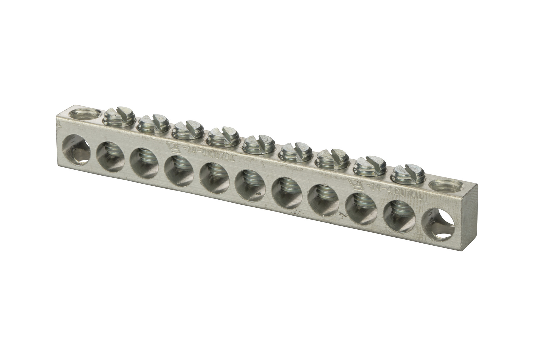 NSI Industries 4-14-11111 Aluminum Multiple Connector, 4-14 Awg, 11 ...