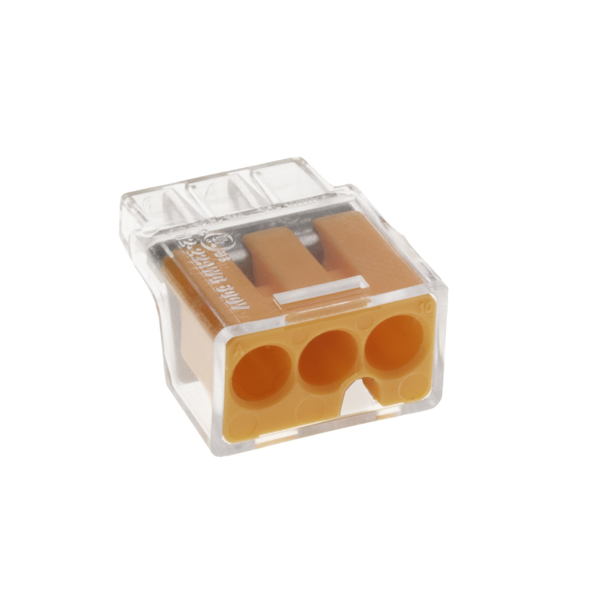 NSI Industries PIWC-3-B 22 – 12 Awg 3 Wire Push In Connector, 500/Bag ...