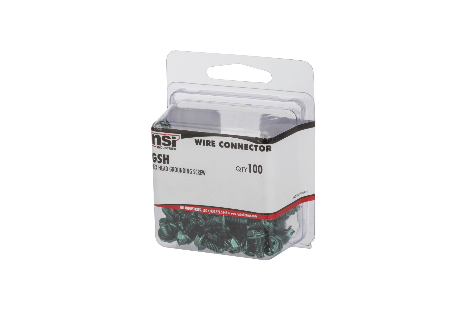 NSI Industries GSH Green Hex Grounding Screw (100pcs) – WESTGATE10