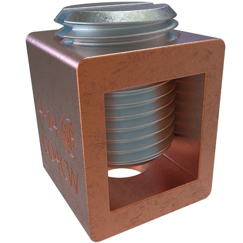 Ilsco CO4CW Copper Box-Type Mechanical Lug