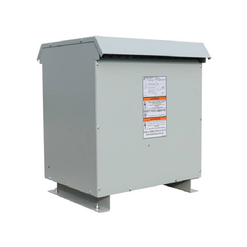 Jefferson Electric 423-8234-000 75 KVA Dry Type Transformer
