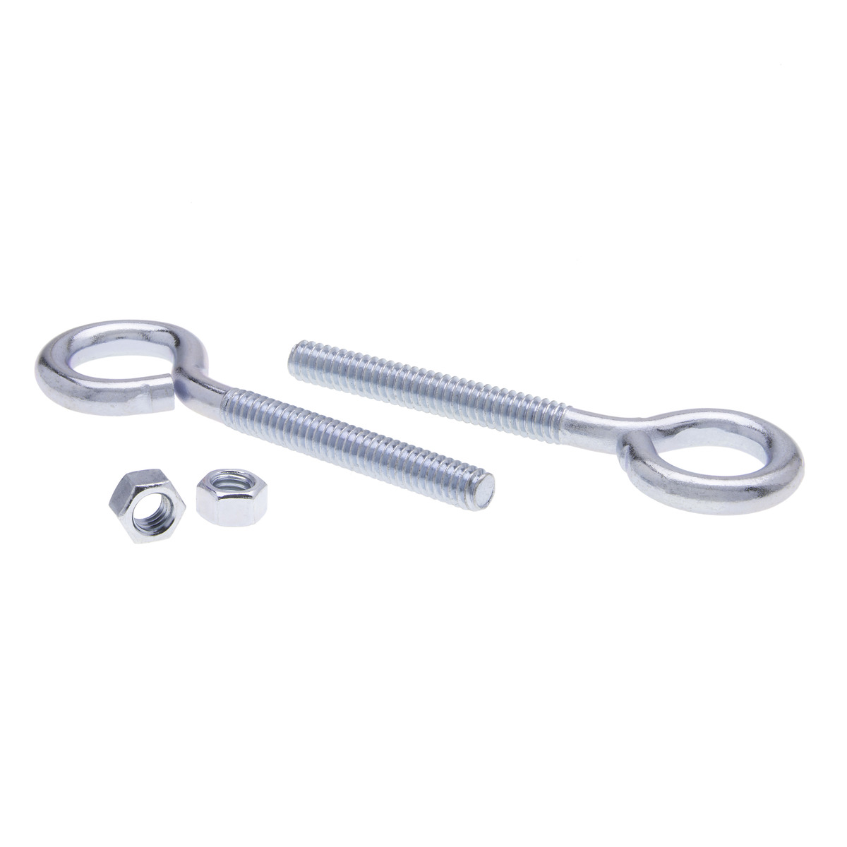NSI Industries EB18 Eye Bolts With Hex Nuts 1/2-13 x 12″ St-zn (100pcs)