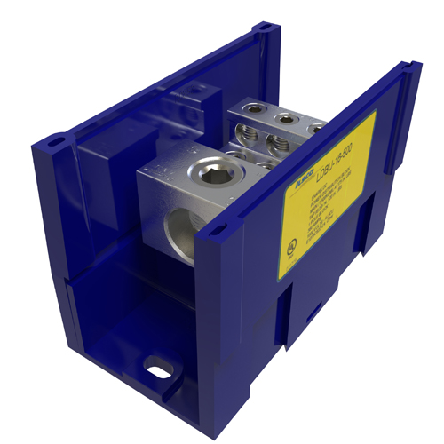 Ilsco LDBU-16-500 Snapbloc Power Distribution Block