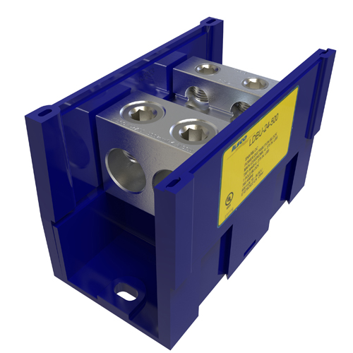 Ilsco LDBU-26-500 Snapbloc Power Distribution Block
