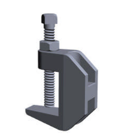ELITE COMPONENTS BC2-0050EG 1/2″ LM DI UNIV BEAM CLAMP EG