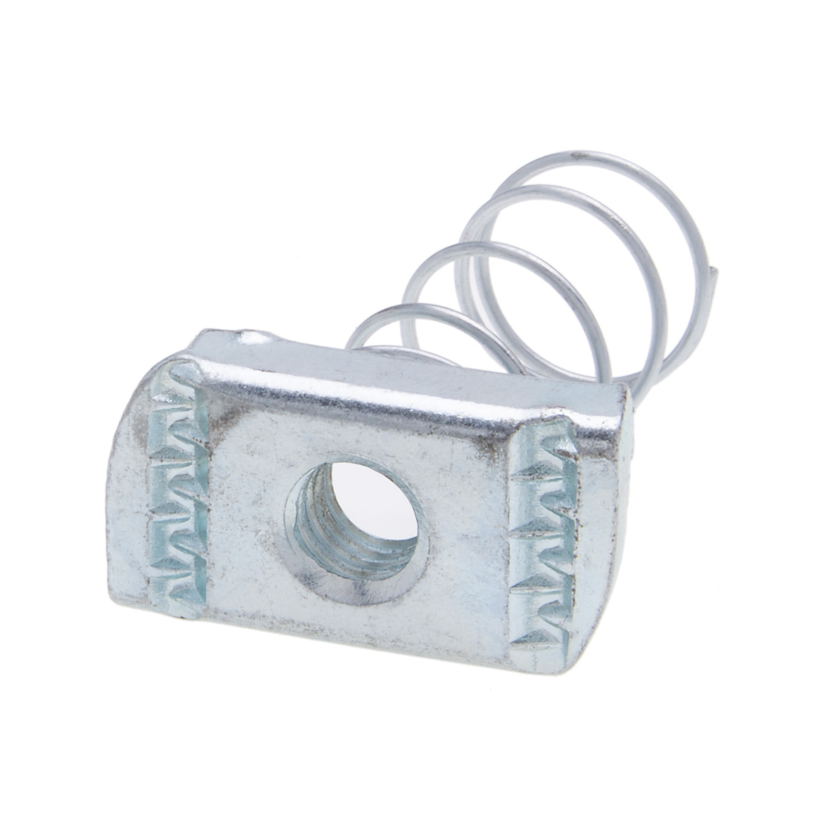 NSI Industries MSNR3816 Nuts 3/8-16 Spring Nut St-zn (Box 100)